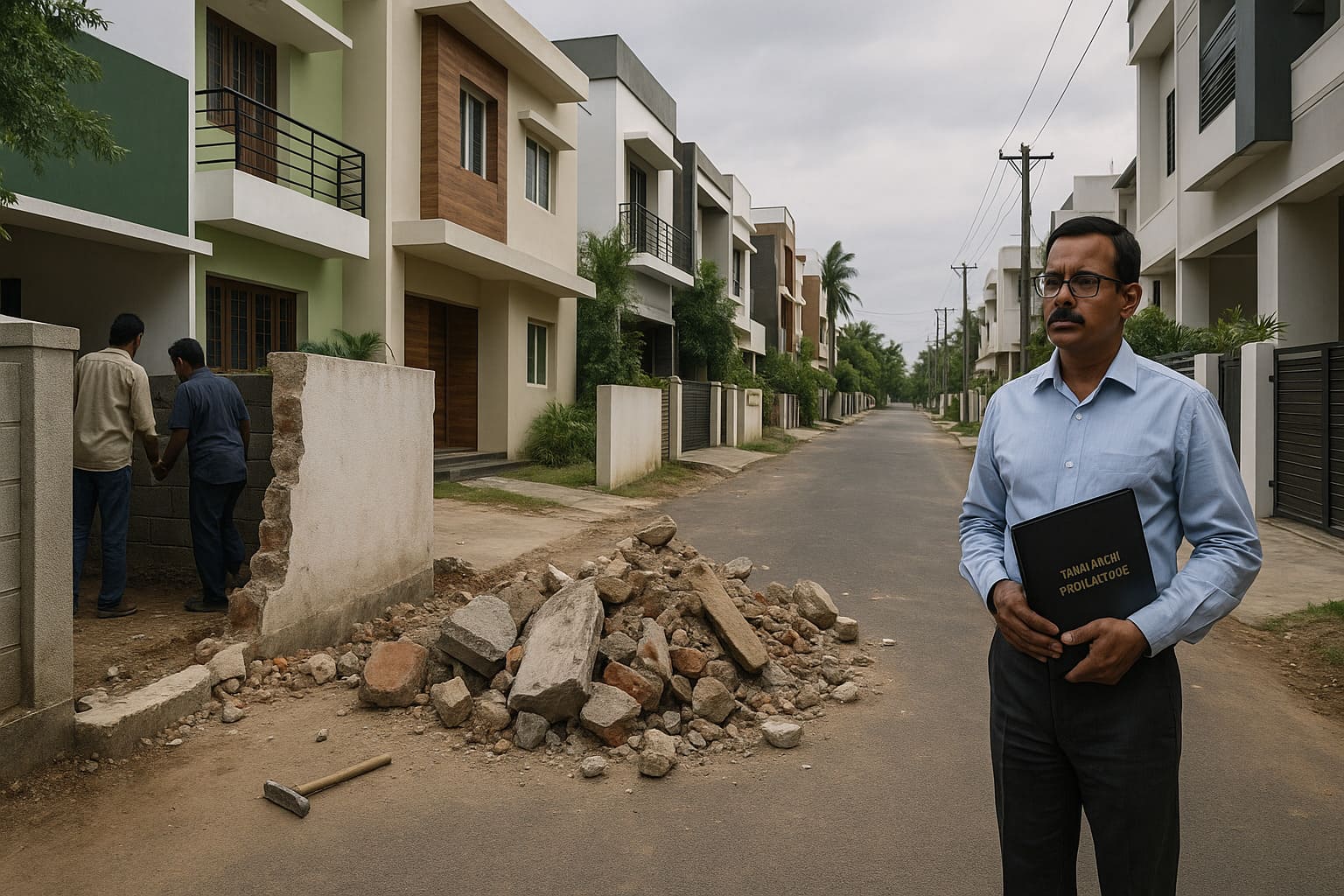 Public Roads Can’t Be Gated: TNRERA’s Crackdown on Encroachments ...