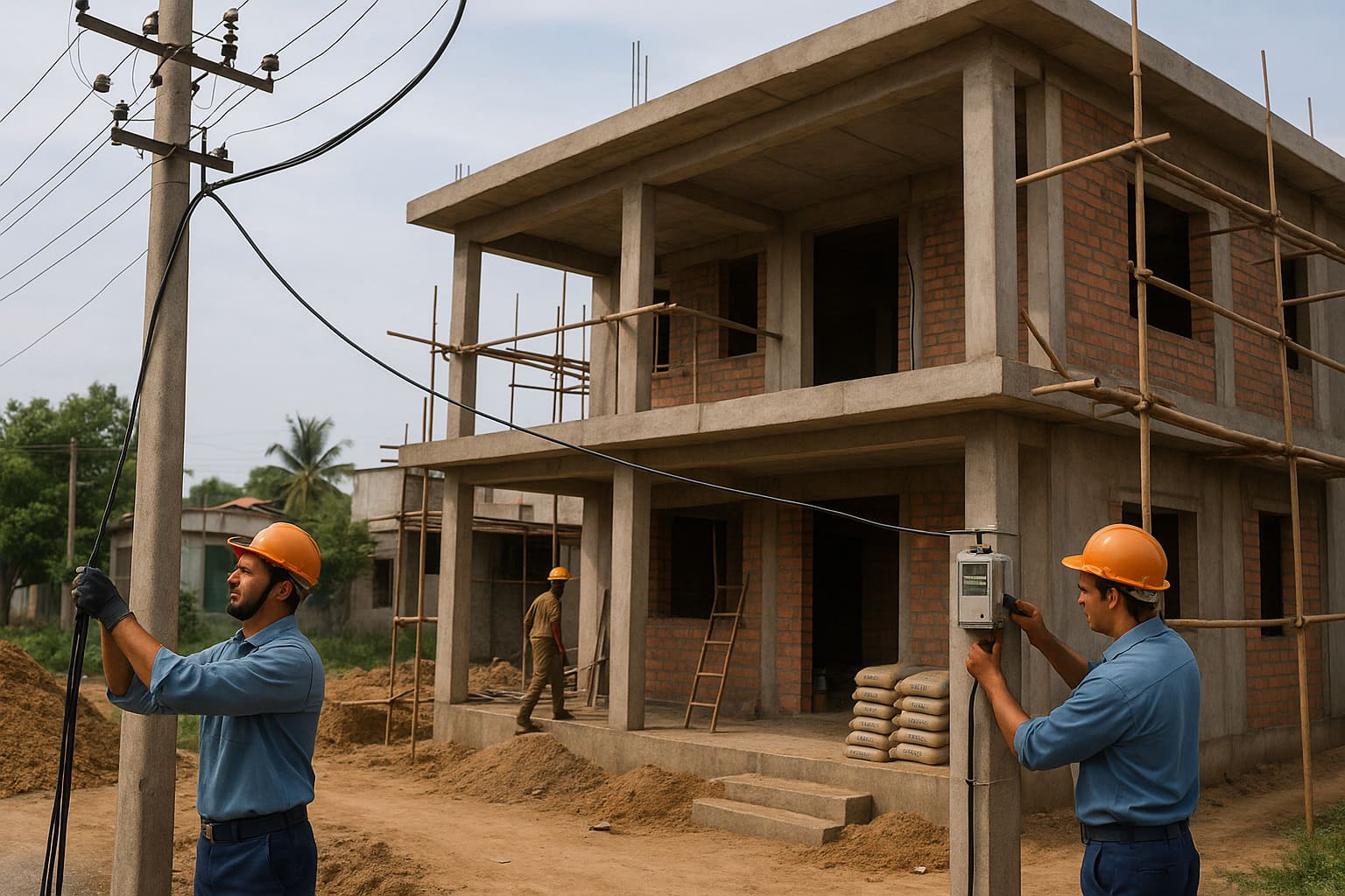 💡 Temporary Power Connections in Tamil Nadu: A Costly Hurdle for Home ...