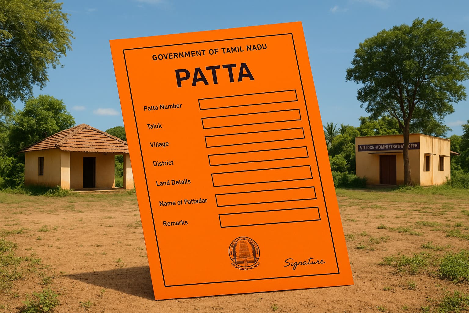 Government Patta Land in Tamil Nadu – When and How You Can Sell It ...