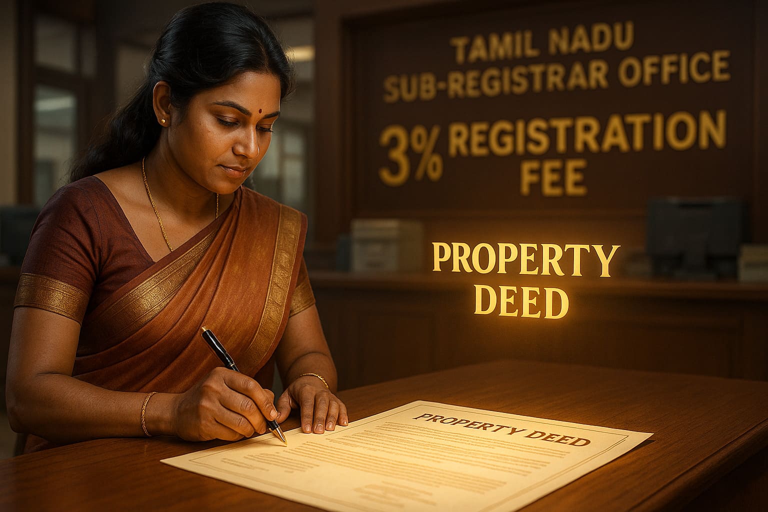 Tamil Nadu Registration Fee Cut for Women Buyers: Full Rules Explained ...
