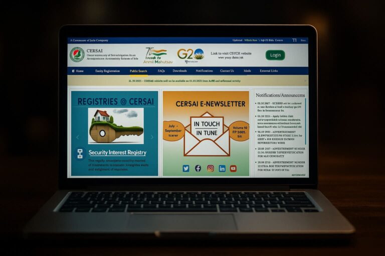 Property Loan Verification Through CERSAI Portal – Chennai's Verified ...