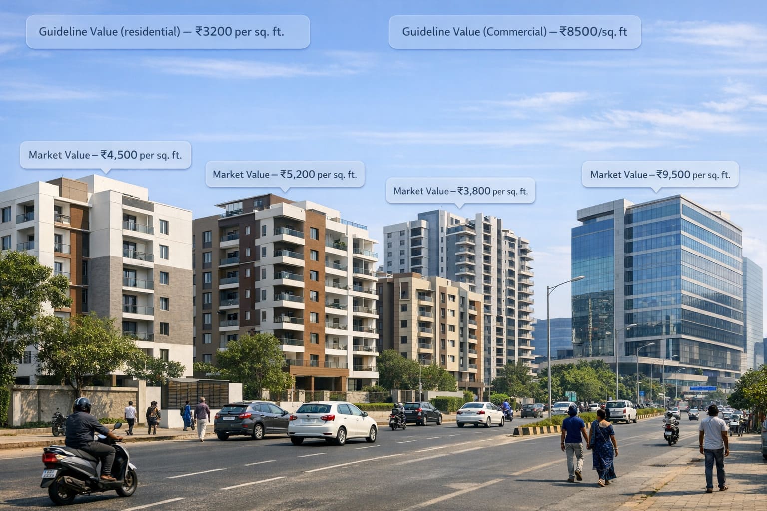 Guideline Value vs Market Value of Resale Flats– Explained with ...