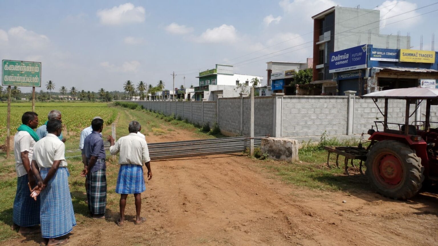 Fenced Out in Dindigul: The Desperate Plight of Farmers Cut Off by ...