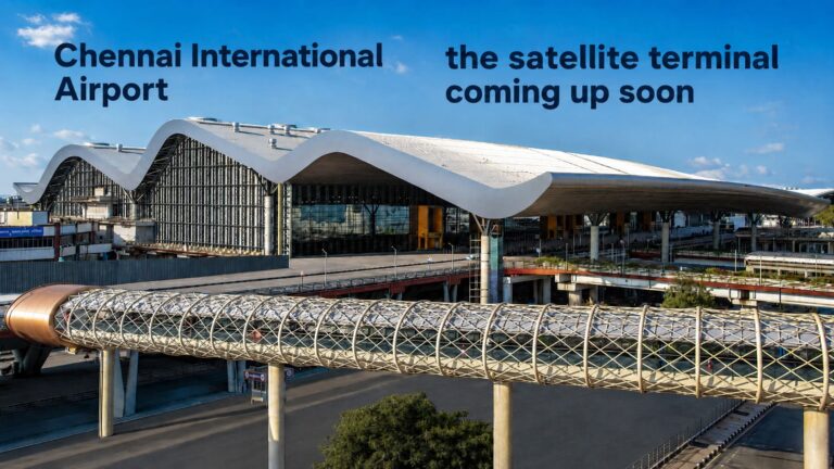 AAI Approves Public Road Link for Chennai Airport’s Upcoming Satellite ...